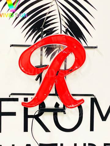 Rainier Beer Big R Light Lamp Neon Sign with HD Vivid Printing Technol ...