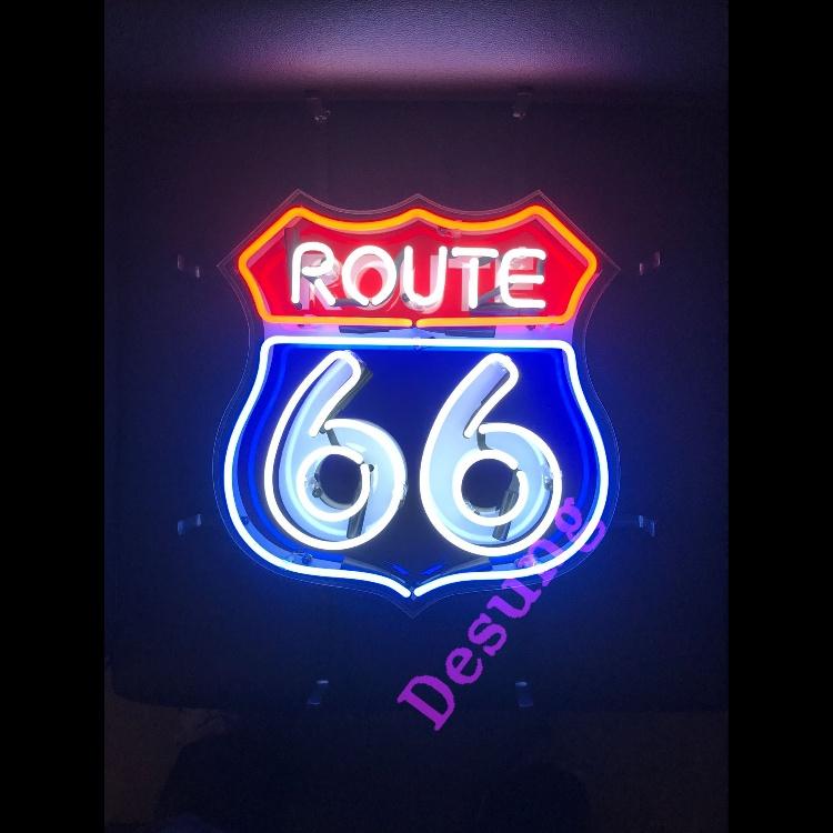 New Route 66 Neon Sign with HD Vivid Printing Technology – neonsign.us