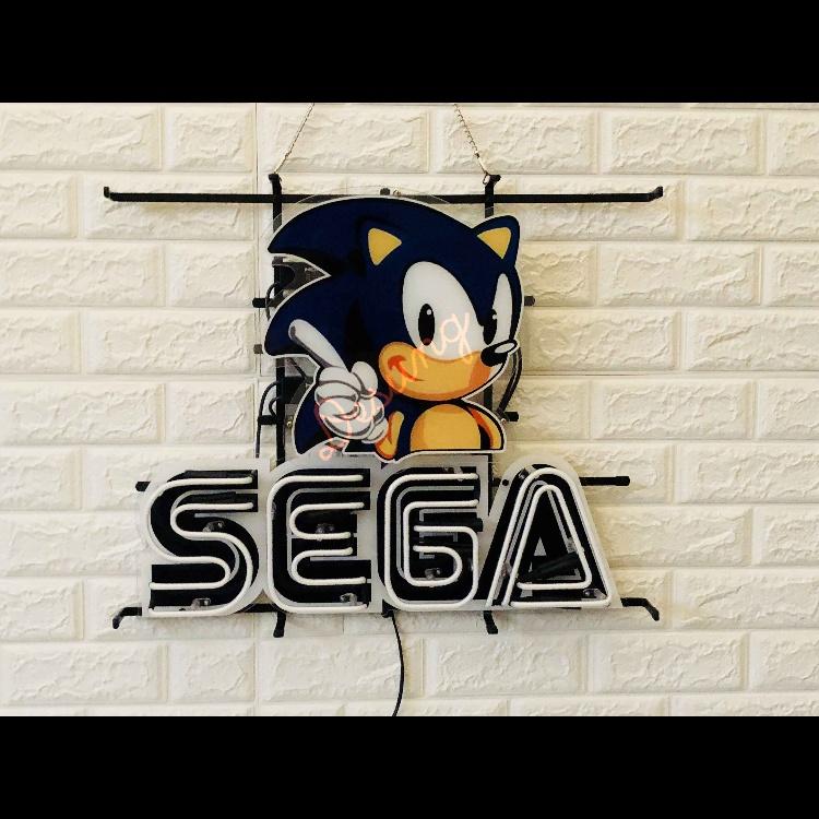 New SEGA Game Room Light Neon Sign with HD Vivid Printing Technology ...