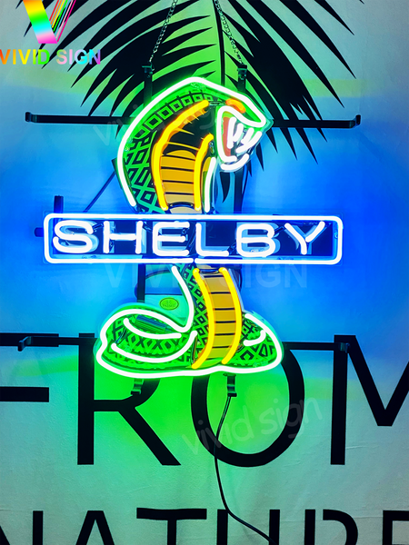 Shelby Cobra Ford HD Vivid Neon Sign Light Lamp – neonsign.us