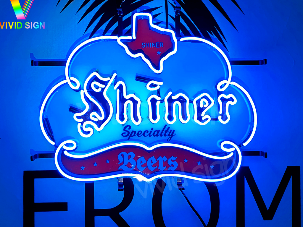 Shiner Beer Specialty Texas Logo HD Vivid Neon Sign Lamp Light ...