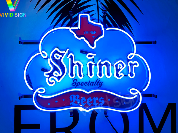 Shiner Beer Specialty Texas Logo HD Vivid Neon Sign Lamp Light ...