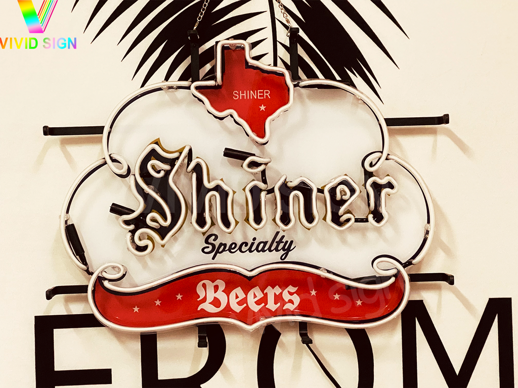 Shiner Beer Specialty Texas Logo HD Vivid Neon Sign Lamp Light ...