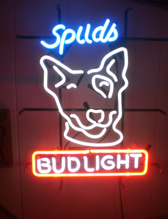 Spuds MacKenzie Bud Light Neon Sign Light Lamp – neonsign.us