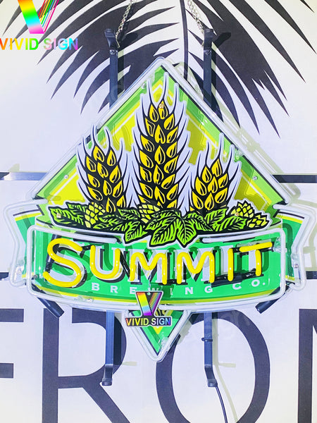 Summit Brewing Beer HD Vivid Neon Sign Lamp Light – neonsign.us